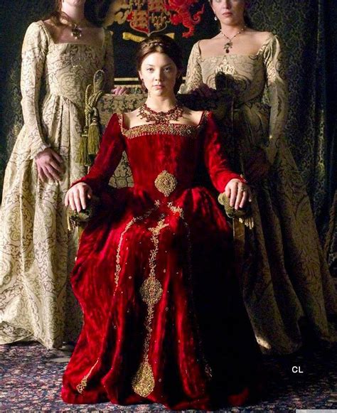 Natalie Dormer Anne Boleyn Dresses