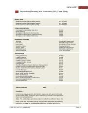 Intro S HANA Using GBI Data Sheet PP En V HIMESH Docx DATA SHEET Production Planning And