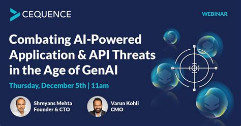 Cequence Security On Linkedin Generativeai Genai Cybersecurity Apisecurity Botmanagement Ato
