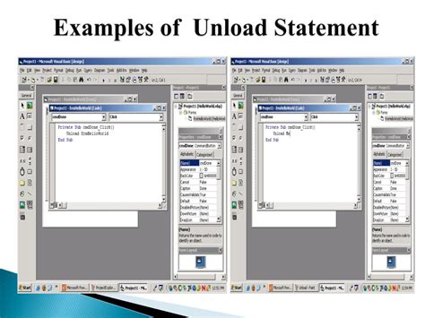 Ppt Chapter 3 Introduction To Visual Basic Environment Powerpoint Ppt Chapter 3 Introduction To Visual Basic Environment Powerpoint