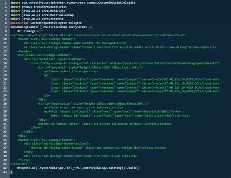 Example Of Dialogs With Jira And Scriptrunner ® Jira