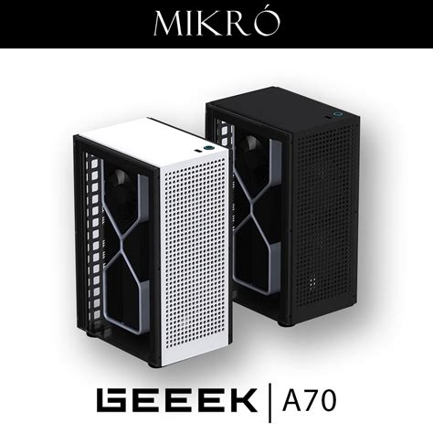 Geeek A70 With Pcie Riser Itx Pc Case Sff Pc Small Pc Case 10l