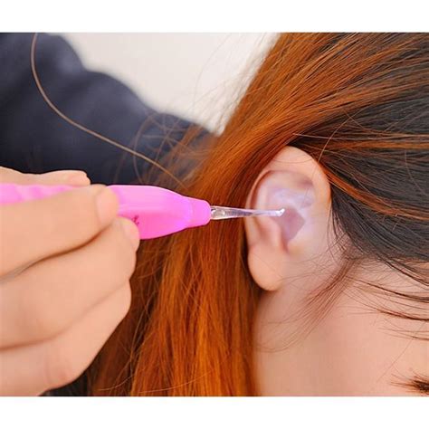 單入裝 日本熱賣款帶燈照明led挖耳器耳勺led耳扒發光挖耳棒led挖耳棒附鑷子、夾子【賣貴請告知】 露天市集 全台最大的網路購物市集