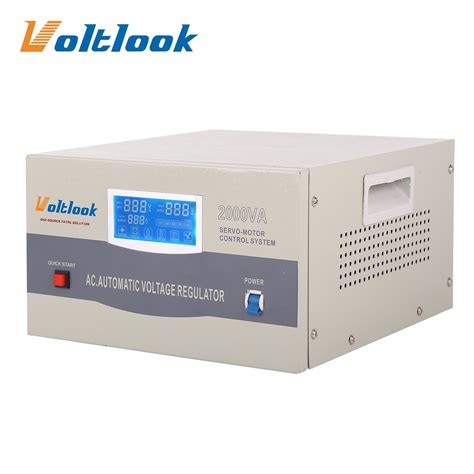 SVC D 2000va LCD Digital Display High Accuracy Automatic Voltage Regulator Servo Voltage