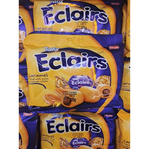 💥ready Stock💥elvan Toffix Eclairs Caramel Filled With Cocoa Hazelnut
