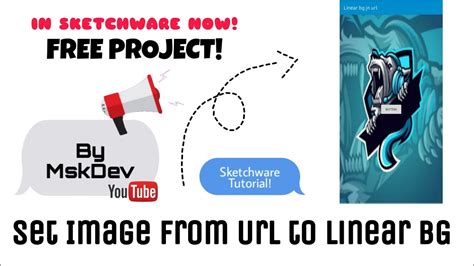 Load Image From Url To A Linear Layout Background Image In Sketchware Awesome Tutorials By