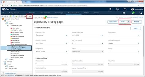 Qtest Test Execution