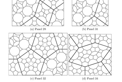 Underlying 2 Level Polygonal Networks Of Panels From The Topkapı Scroll Download Scientific