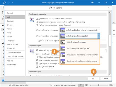 customize response formatting customguide
