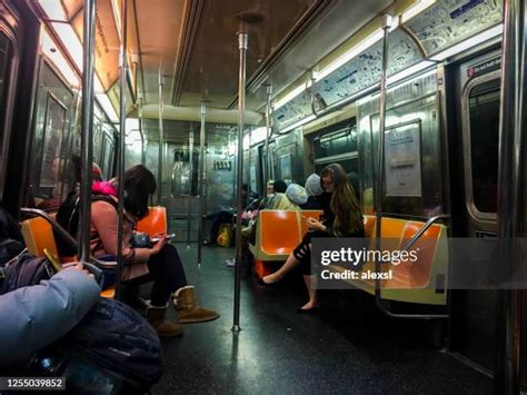 Nyc Subway Interior Photos And Premium High Res Pictures Getty Images