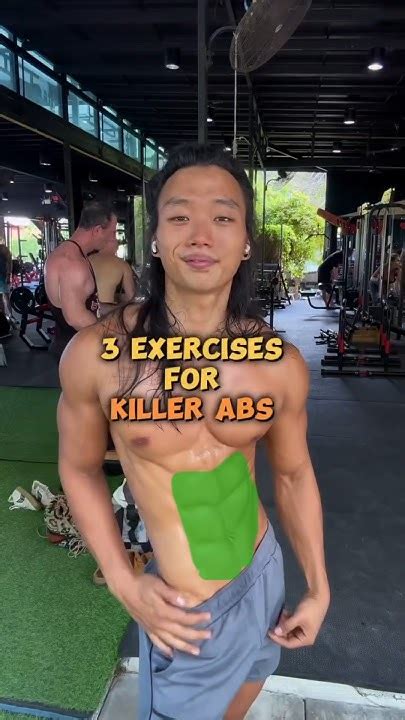3 Exercise Abs Killer Workout Get Six Pack Abs Youtube