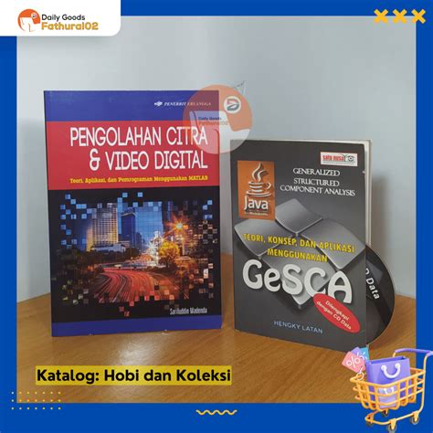 Jual Buku Panduan Pemrograman Komputer Pengolahan Citra Dan Visual