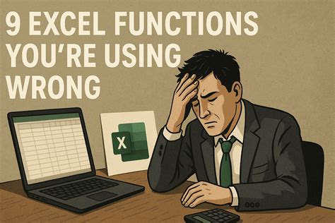 9 Excel Functions Youre Using Wrong And How To Fix It Exceldemy