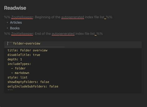 Folder Overview Depth Issue LostPaul Obsidian Folder Notes GitHub