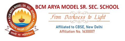 Bcm Arya Model Sr Sec School