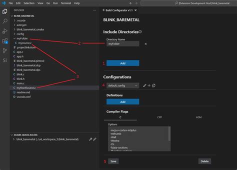 Configure Project Projects Vs Code Extension V140 Silicon Labs