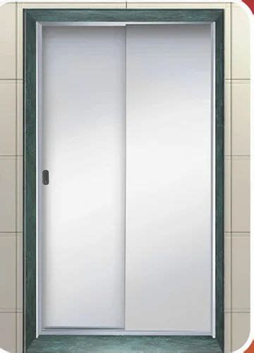 Side Opening Silver Stainless Steel Elevator Doors Telescopic At ₹ 8000piece In New Delhi