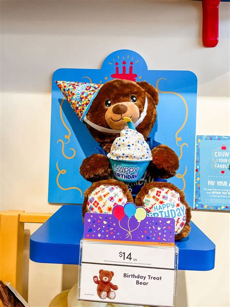 Build A Bear Pay Your Age Celebrate With The Program