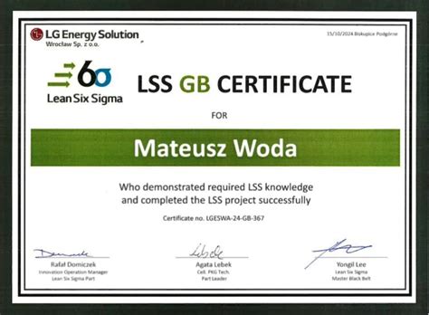 Mateusz Woda On Linkedin I Am Glad To Announce That Ive Obtained The