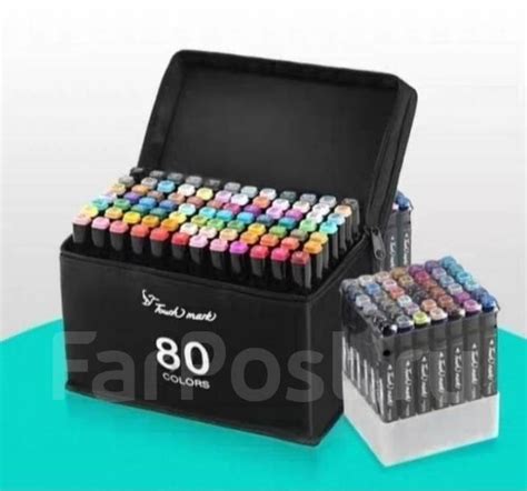 Маркеры для скетчинга 80 цветов 1 Канцелярия во Владивостоке