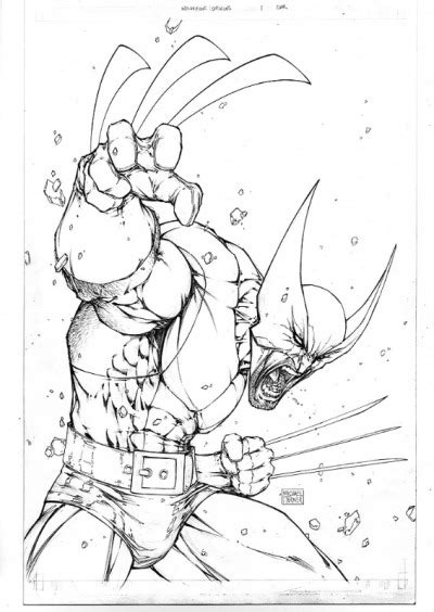 Some Michael Turner Artwork In Black And White F Tumbex