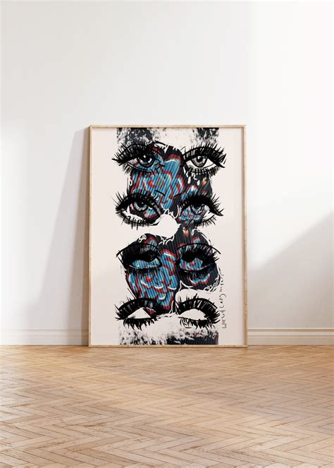 Naked Eyes Matte Poster Album Cover Posters Band Posters Coquette