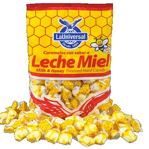 Leche Miel Milk And Honey Hard Candy 95count Per Bag
