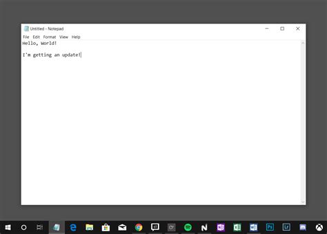 Впервые за много лет Microsoft обновит приложение «Блокнот