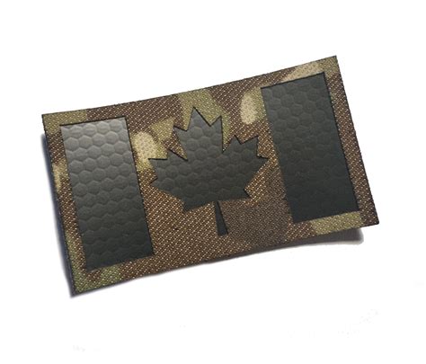 Canadian 3 5x2 Inch Infrared Reflective Multicam Ir Flag Patch — Empire Tactical Usa