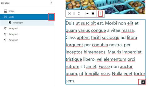 Using The Row And Stack Blocks In Wordpress Fse Inmotion Hosting