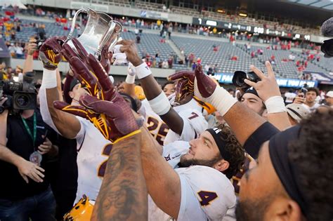 Asu Hammers Arizona 49 7 Will Play Iowa State In Big 12 Title Game