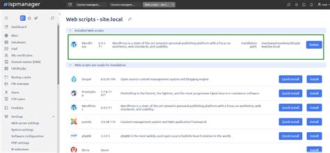 How To Install Cms Wordpress In The Ispmanager Panel Ultahost Knowledge Base