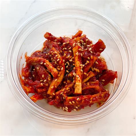 무말랭이무침100g 배민스토어