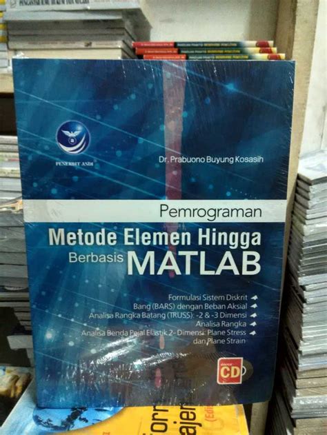 Promo Pemrograman Metode Elemen Hingga Berbasis Matlab Diskon 23 Di
