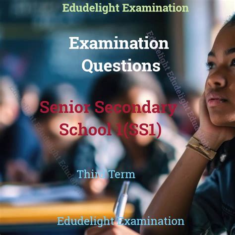 Ss1 Exam Questions 3rd Term Free