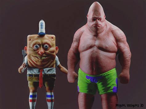 Scaredy Pants 10 Pieces Of Spongebob Fan Art That Are Actually Terrifying