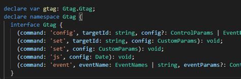 Tsconfig Typescript Not Detecting Global Gtag Variable Declared By The Package Typesgtag