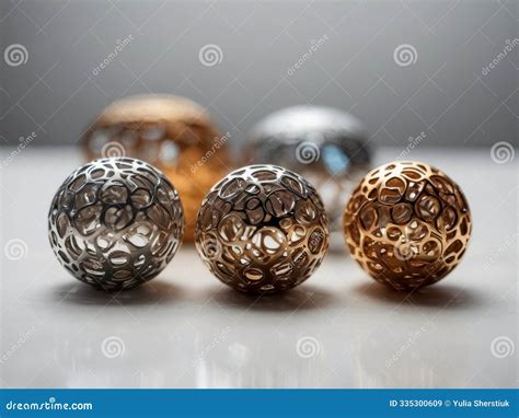 Assorted Metal Objects Arranged On White Surface Stock Image Image Of Pink Surface 335300609