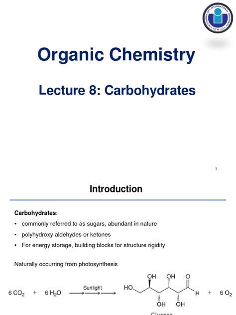 Lecture 8 Carbohydrate Pdf Carbohydrates Polysaccharide
