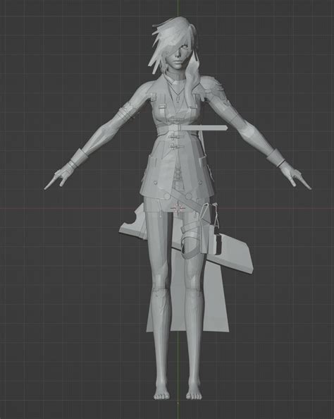 Final Fantasy 13 Lightning Barefoot Request Will Commission If Its Possible General Gaming