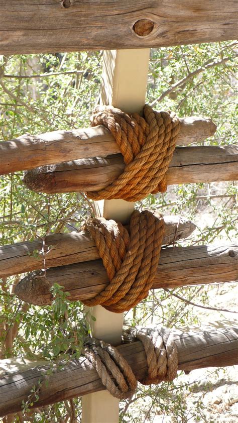 Rope Fence Diy At Betty Ammerman Blog