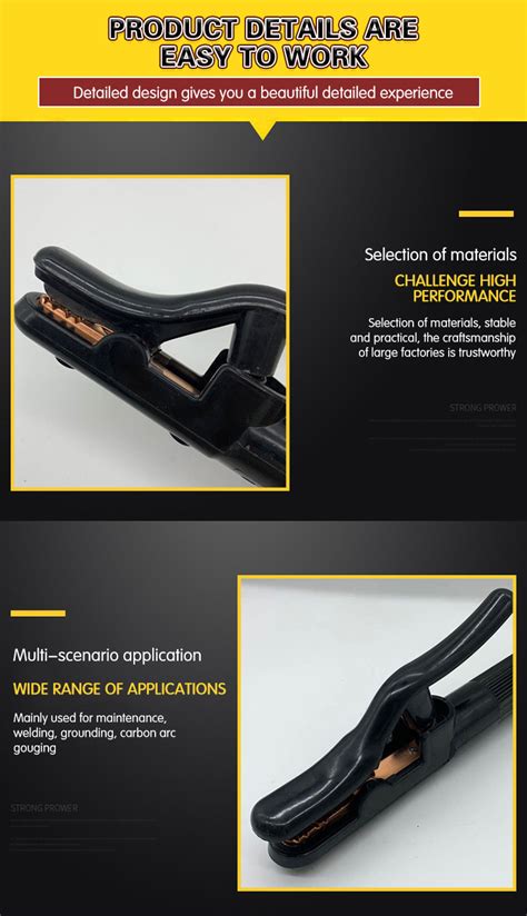 Wholesale 500a 800a Welding Electrode Holder High Quality Wholesale