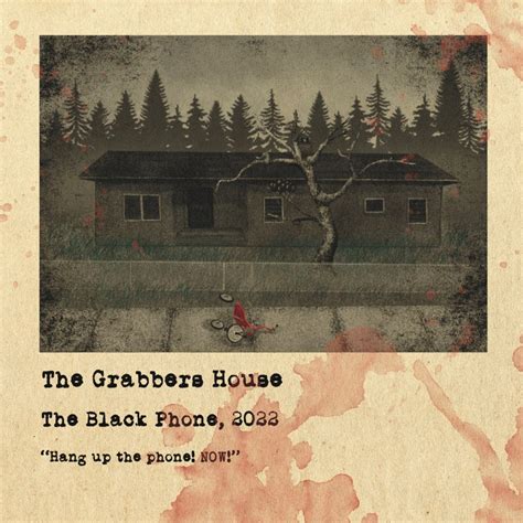 The Black Phone Grabbers House Horror Houses Etsy Australia