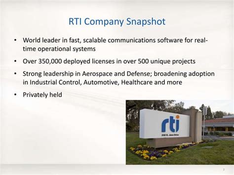 Announcing Rti Connext Pptx