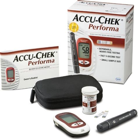 Foto Glukometr Accu Chek Performa Kit Zbozi Cz