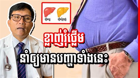 អ្វីទៅជាសារធាតុខ្លាញ់នៅក្នុងថ្លើម វេជ្ជ ហង្ស ដារ៉ា Fatty Liver Youtube