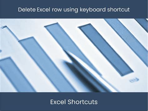 Delete Excel Row With Keyboard Shortcut Excel