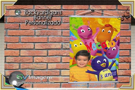 Banner Personalizado Com Foto No Tema Backyardigans