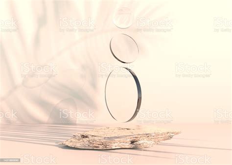 파스텔 배경에 돌 연단 제품 디스플레이 모형 디자인을위한 블랭크 3d 렌더링 돌 건축자재에 대한 스톡 사진 및 기타 이미지