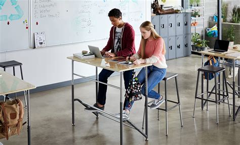 Student Standing Desks Classroom At Willard Corey Blog